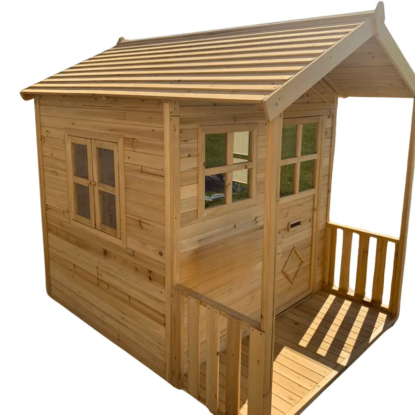 Millie Cubby House | Kids Outdoor Timber Playhouse – Hide & Seek Kids