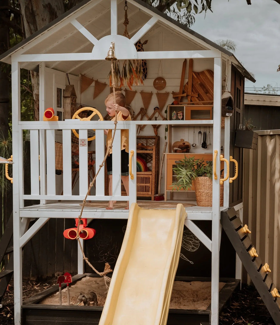 Cubby House Add-Ons | Slides, Swings & Accessories - Hide & Seek Kids